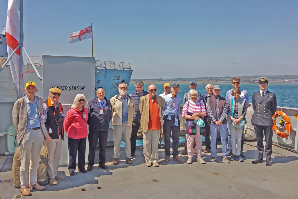 Offshore Patrol Vessel visit - 31 May 2023 - The Society for Nautical ...